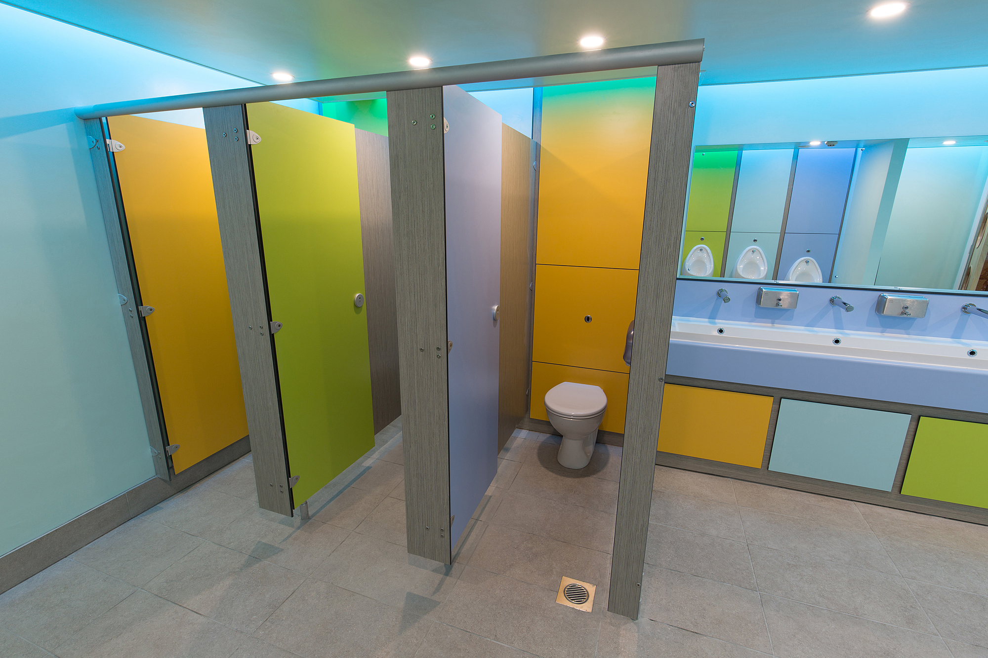 School Toilet Cubicles - Concept Cubicle Systems