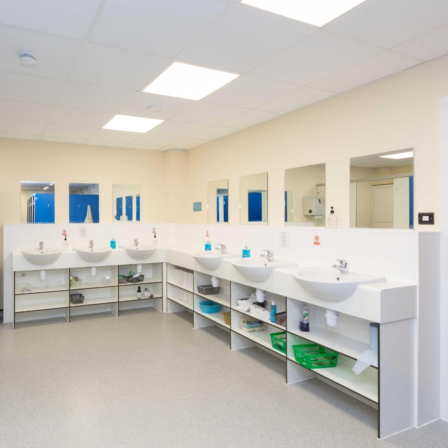 Robust Cubicle System installed for St Catherine's School - Concept ...