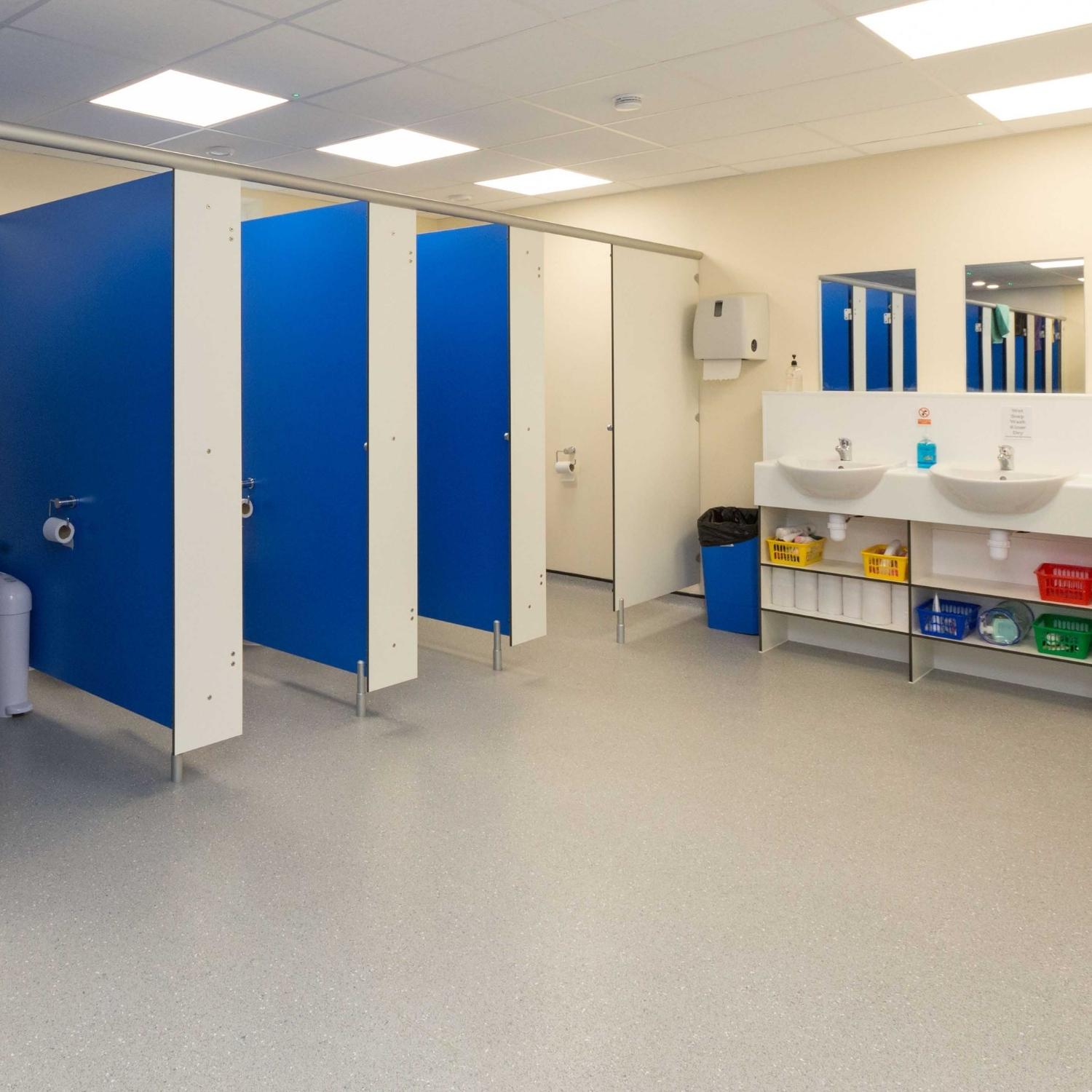 Robust Cubicle System installed for St Catherine's School - Concept ...
