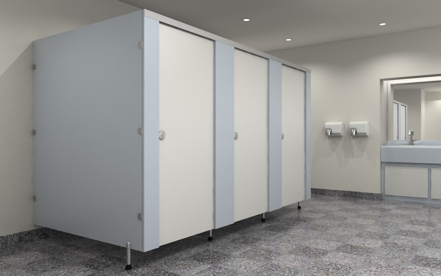 Fully-compliant office toilet cubicles, layouts and designs - Concept ...