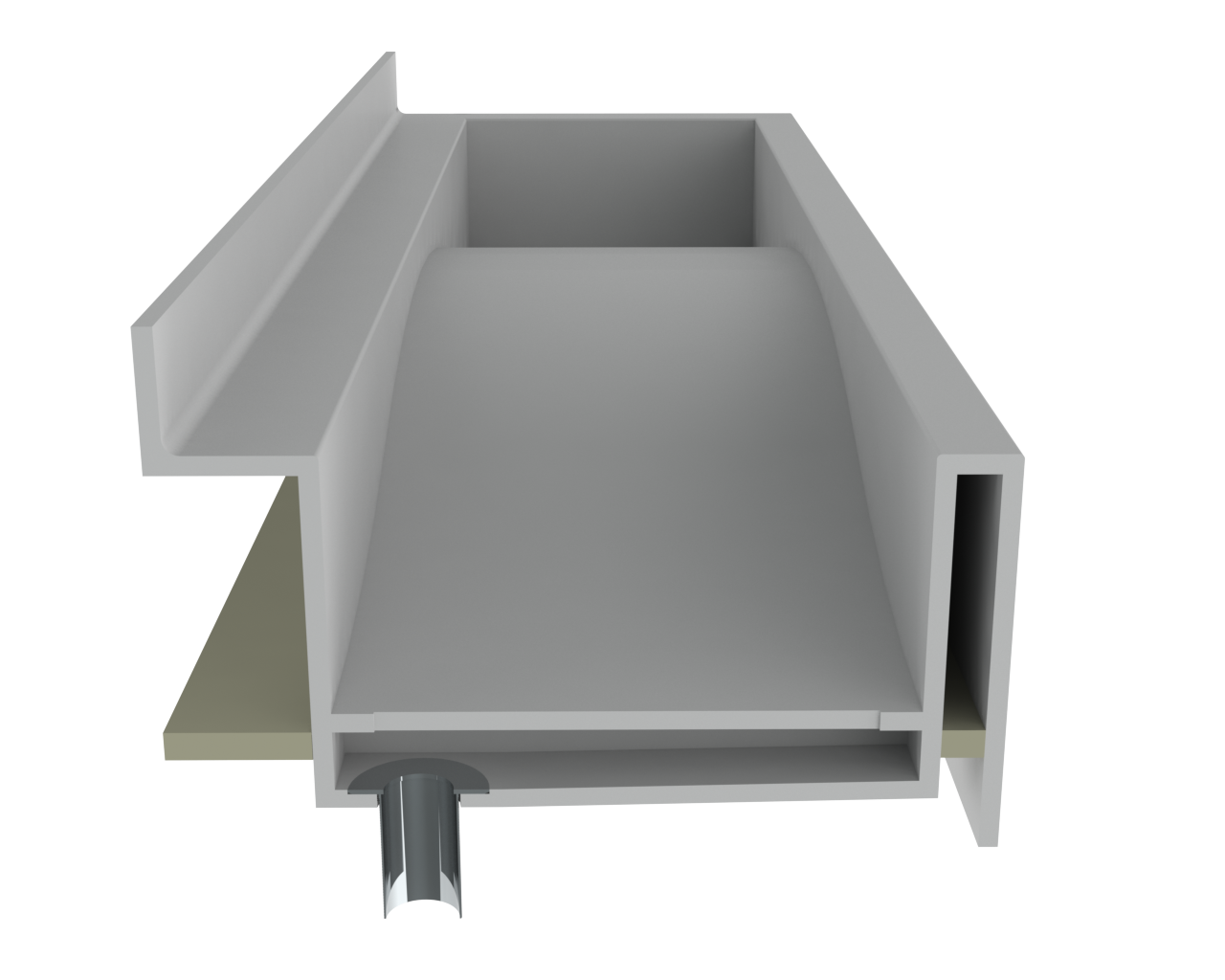 Solid Surface Wash Troughs | Concept Cubicle Systems