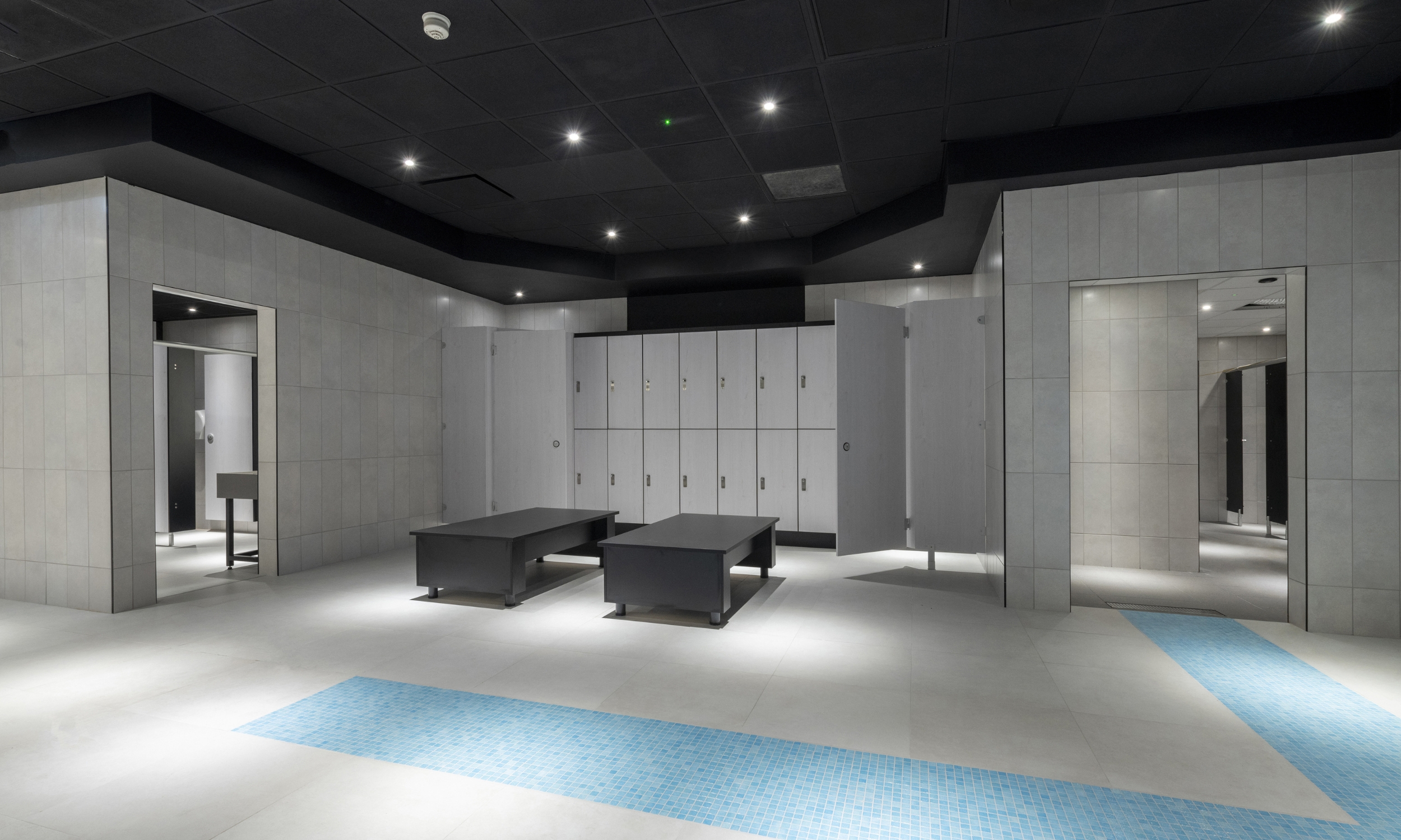 A Modern Washroom and Shower Block Installation for a Leading Gym Chain ...