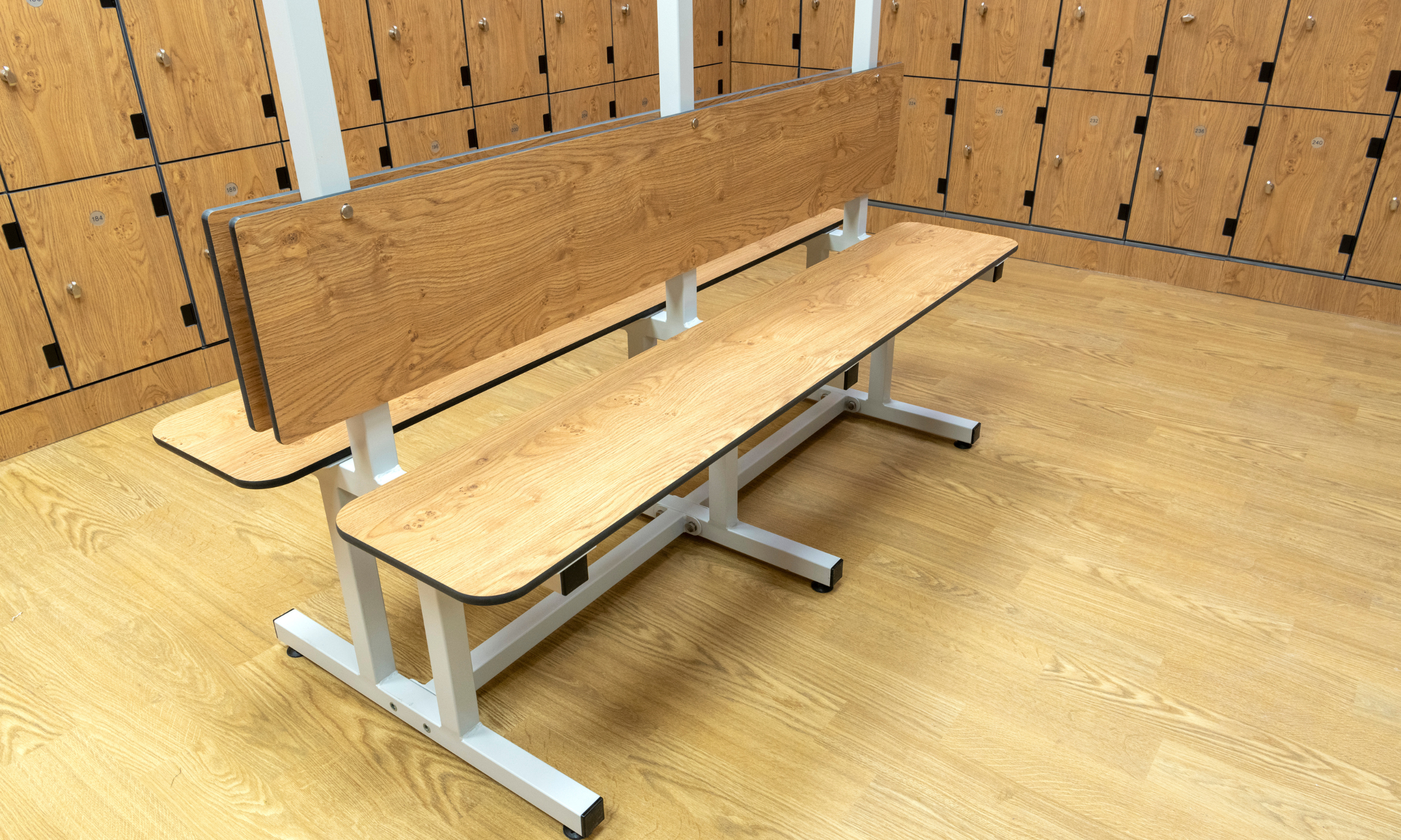 Woodland inspired washroom refurbishment for Center Parcs Whinfell Forest - Concept Cubicle Systems