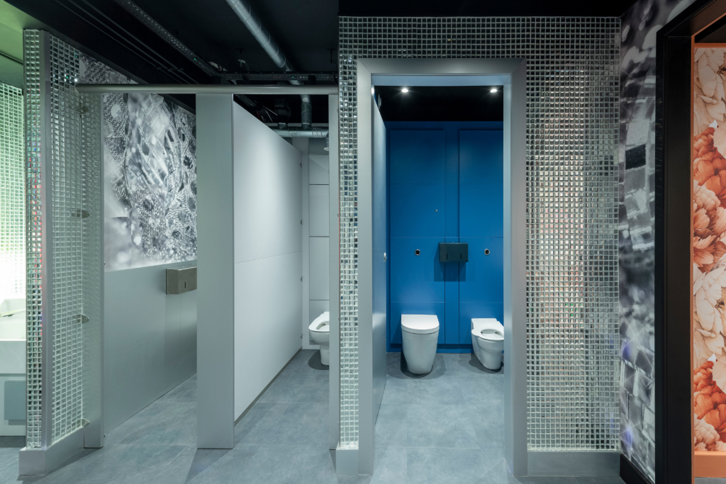 Head Over Heels gets an unapologetically fun washroom upgrade - Concept ...